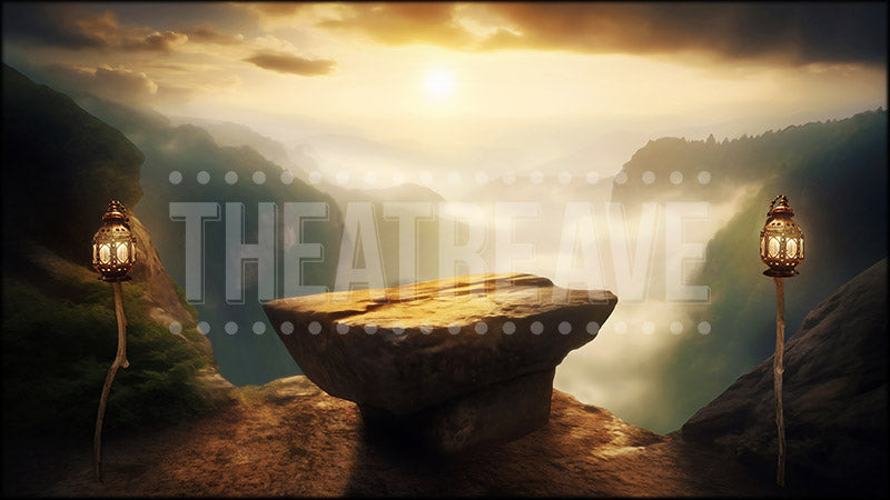 Stone Table at Dawn Projection $79.00